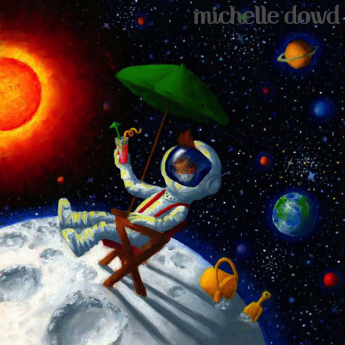 space vacation - Michelle Dowd illustration + design