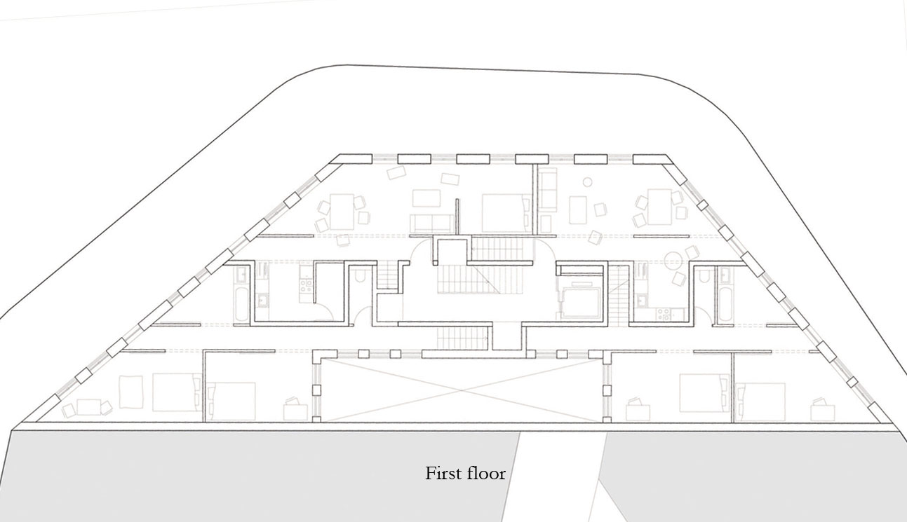 Tenements Building - Immeuble d'habitation - Augustin Legrand