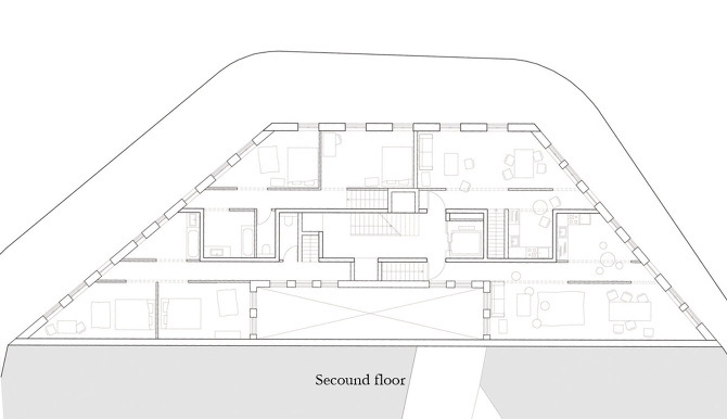 Tenements Building - Immeuble d'habitation - Augustin Legrand