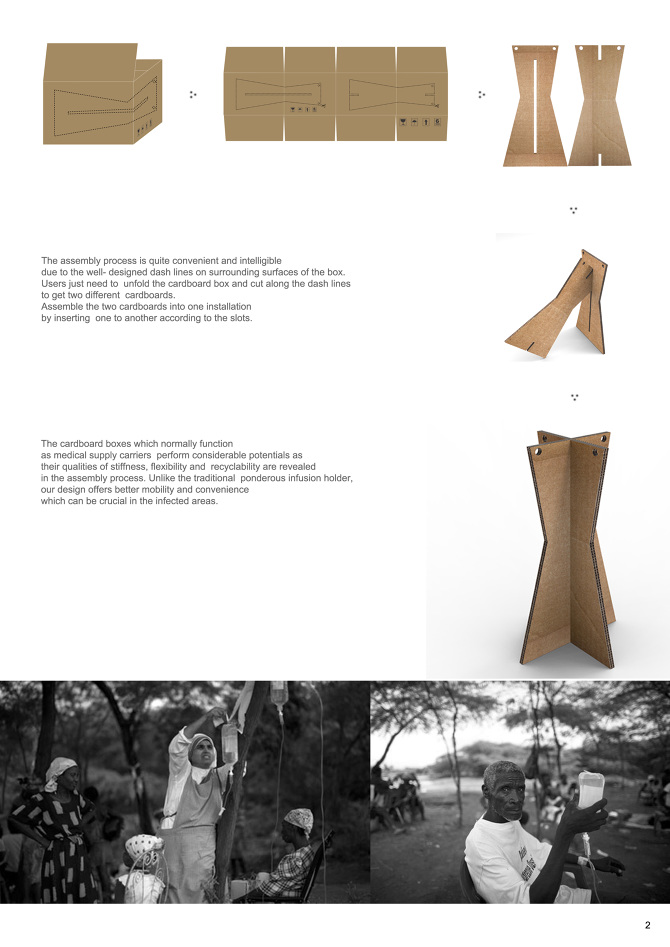 Standing Carton - Yujie Design