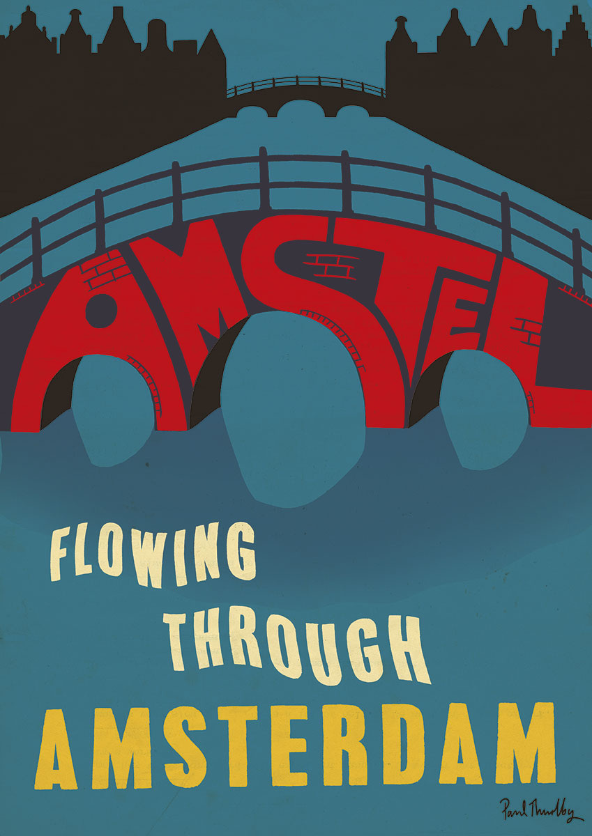 Amstel Posters - Paul Thurlby