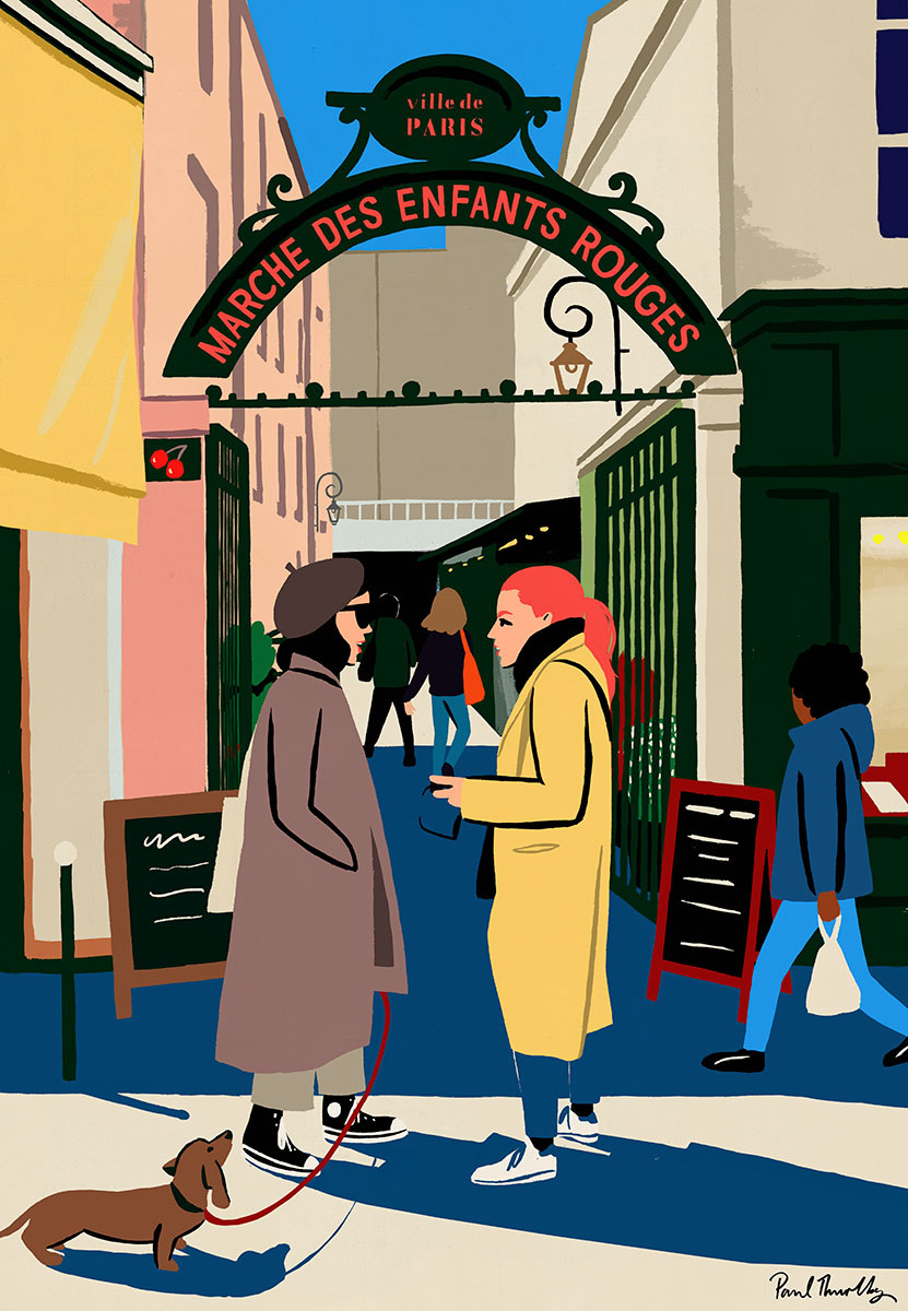 Le Marché des Enfants Rouges - Paul Thurlby