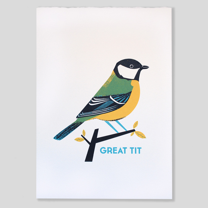 Bird screen prints - Chris Andrews