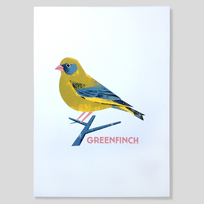 Bird screen prints - Chris Andrews