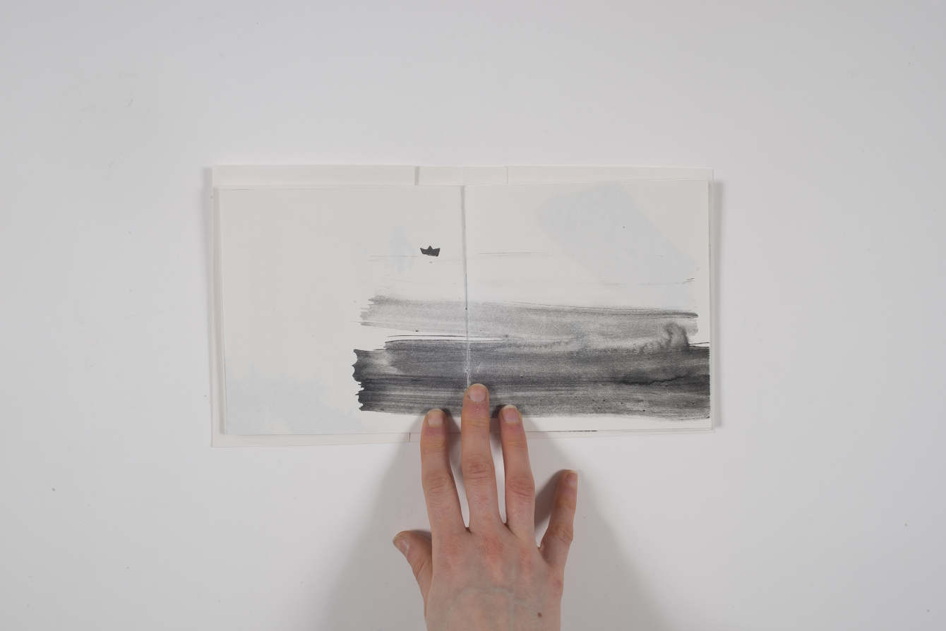 Paper boats - Hannah Elizabeth Caney