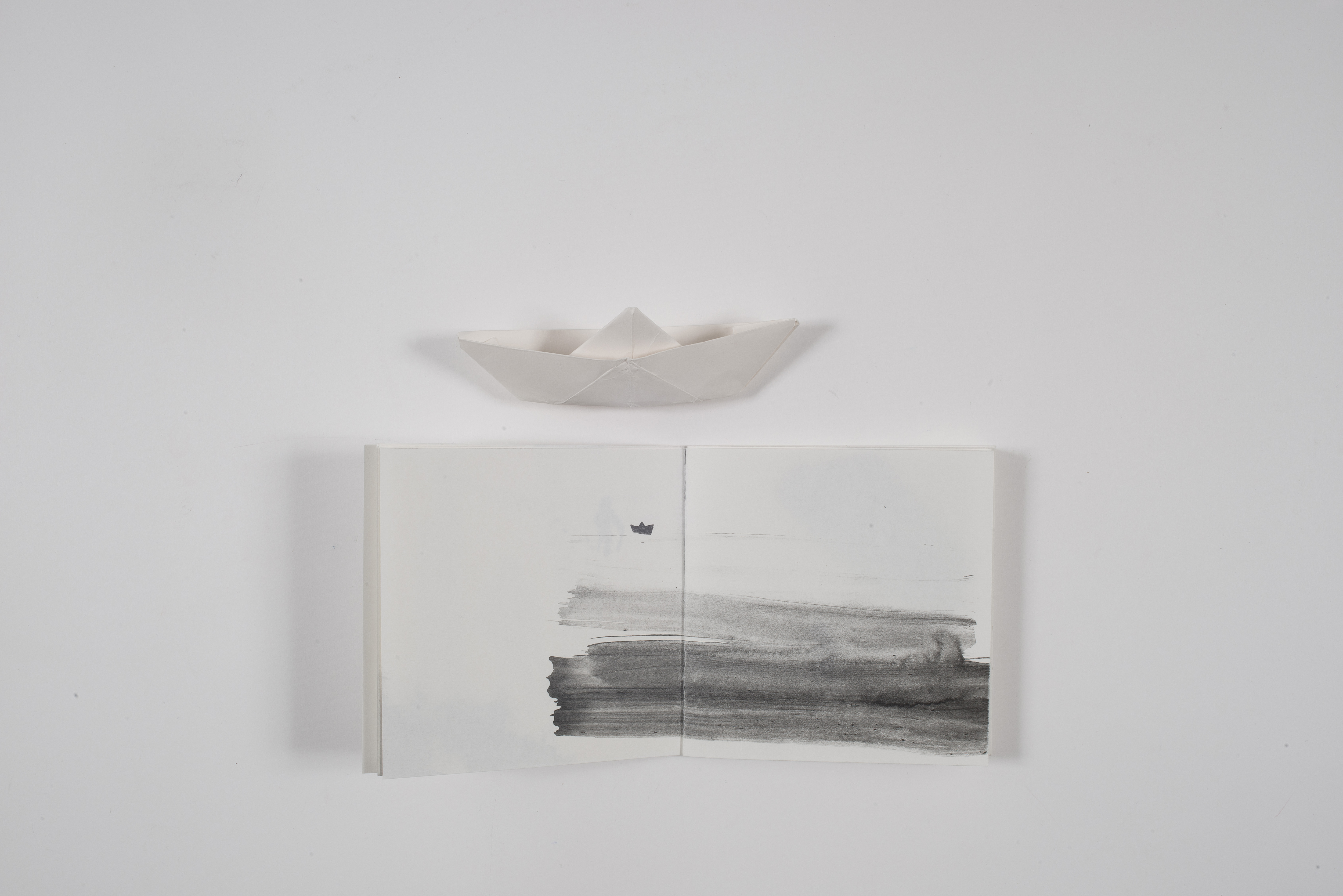 Paper boats - Hannah Elizabeth Caney