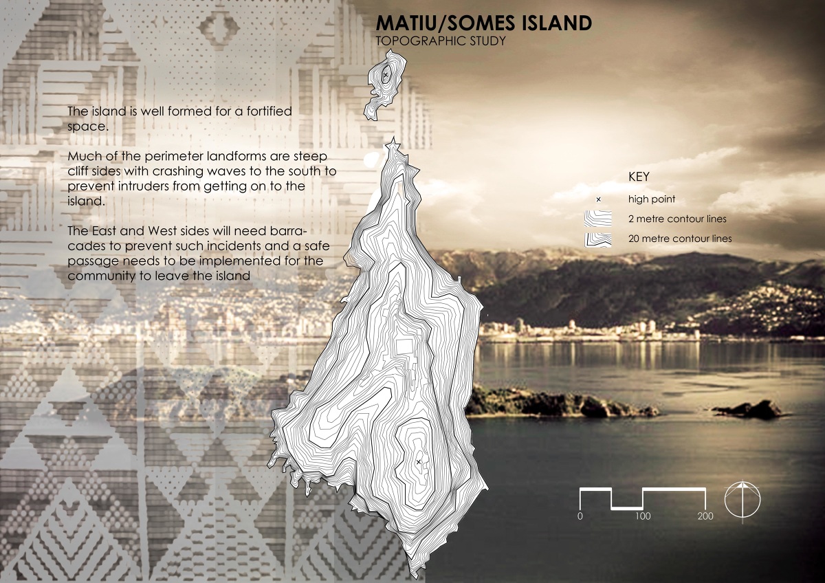 MATIU ISLAND - Fortification - J Bartlett