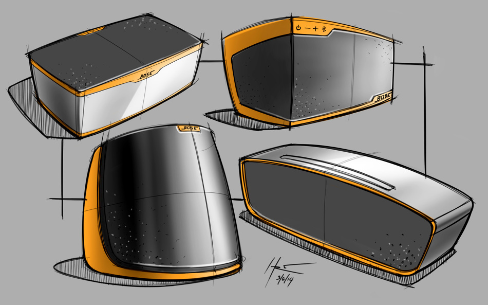 Bose Speakers - 1125 Sketch