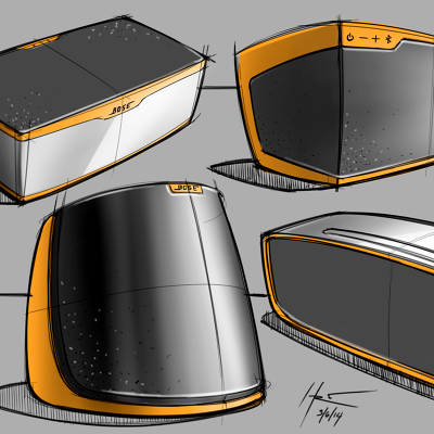 Bose Speakers - 1125 Sketch