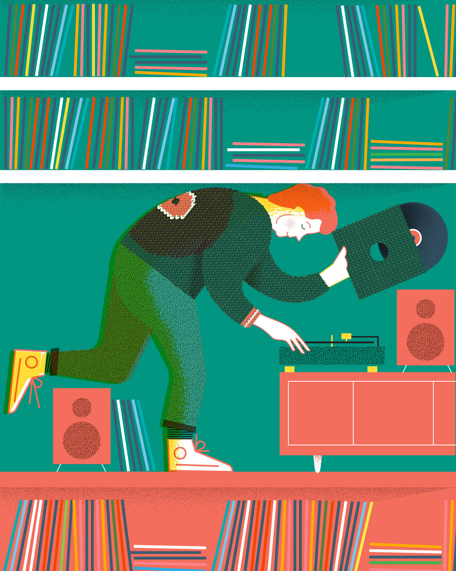 Keeping the Beat - francesco zorzi illustration