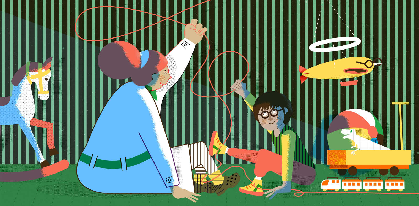 Motor Skills in Autism - francesco zorzi illustration