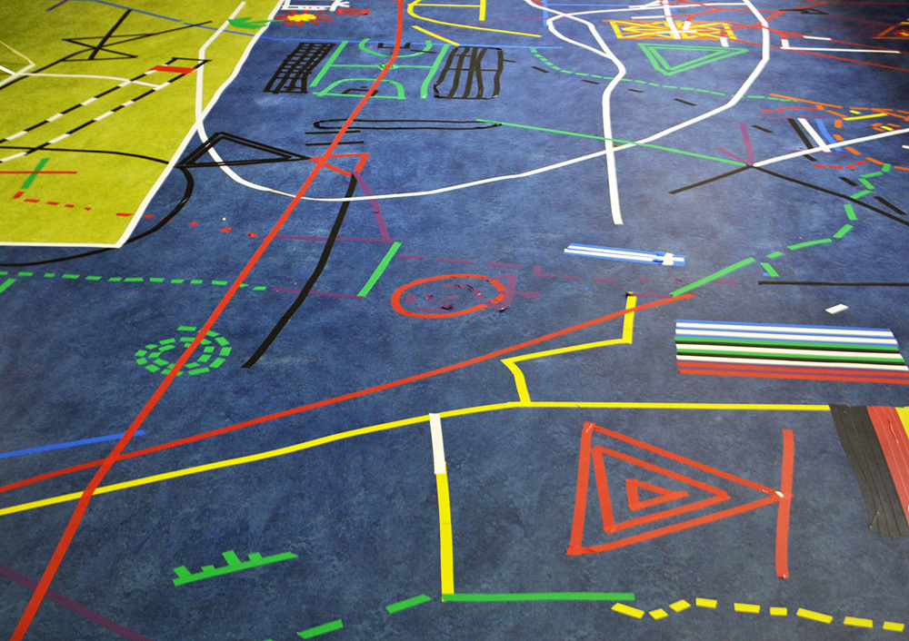Tape It : Collaborative Drawing - Briony Barr