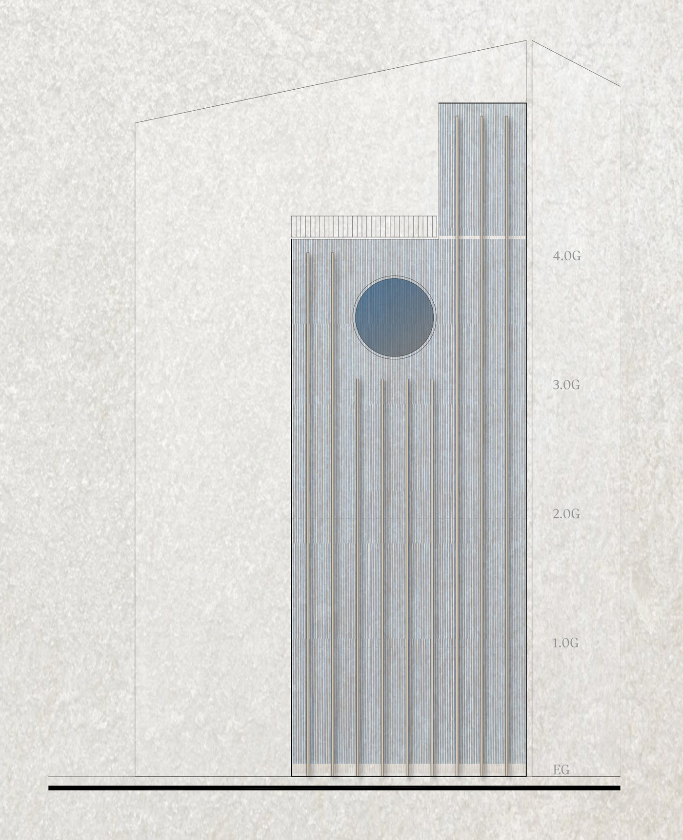 urban micro tower Budapest - www.studiomolter.com