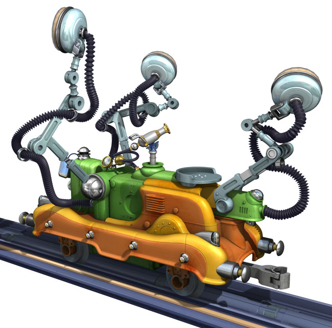 CHUGGINGTON - art direction - Neal Petty Portfolio