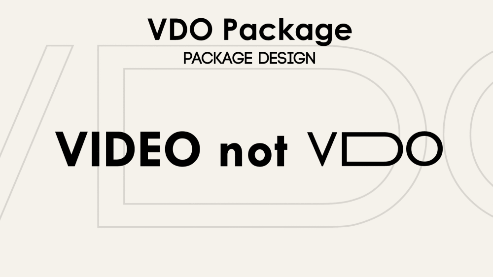 VDO Package Design - vdo-design.com