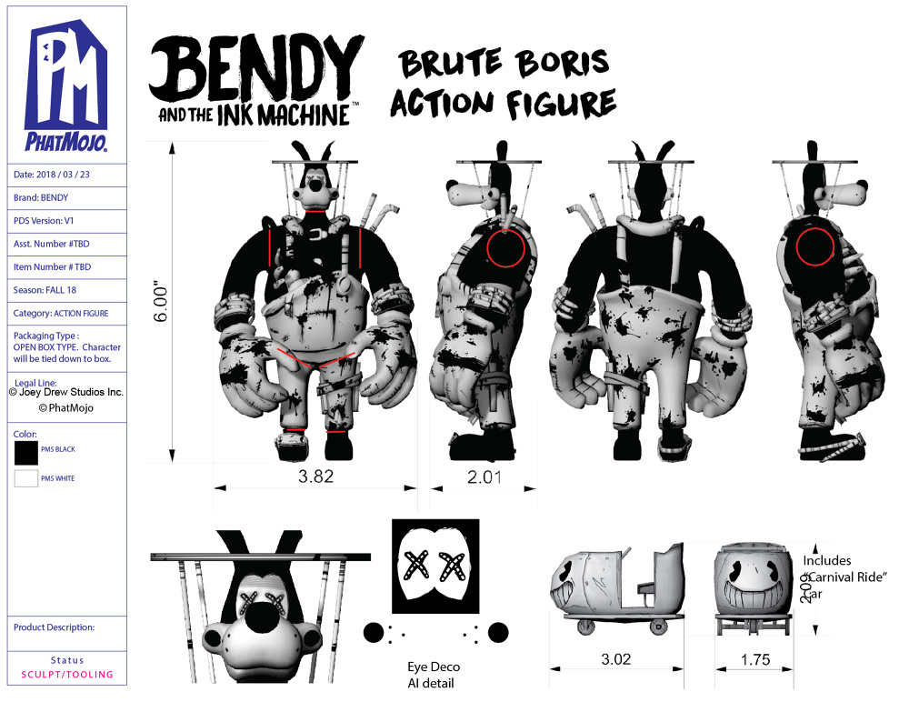 Bendy And The Ink Machine - Daniel Garcia Design Portfolio