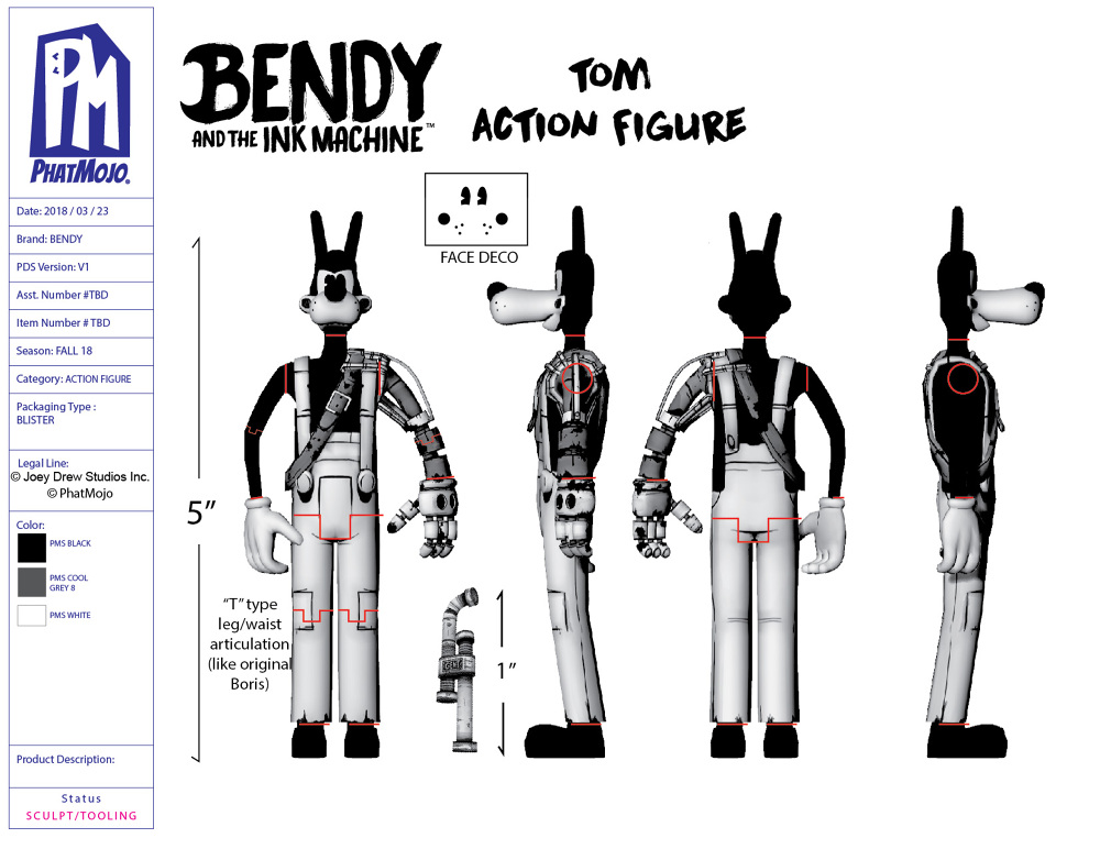 Bendy And The Ink Machine - Daniel Garcia Design Portfolio