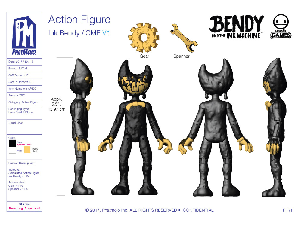 Bendy And The Ink Machine - Daniel Garcia Design Portfolio