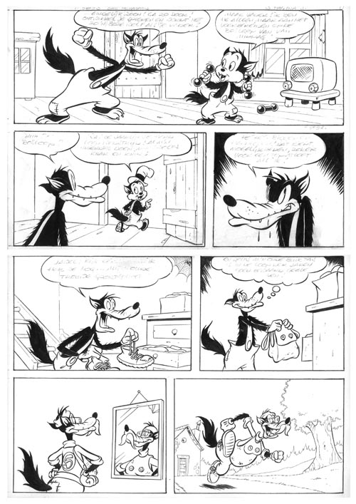 The Big Bad Wolf Bosloop H9693, 2011 - Bas Heymans - Comic Artist