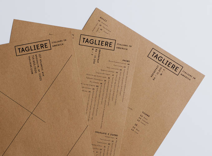 05 // Menu for "Tagliere" - Repository of a.a. Trabucco-Campos