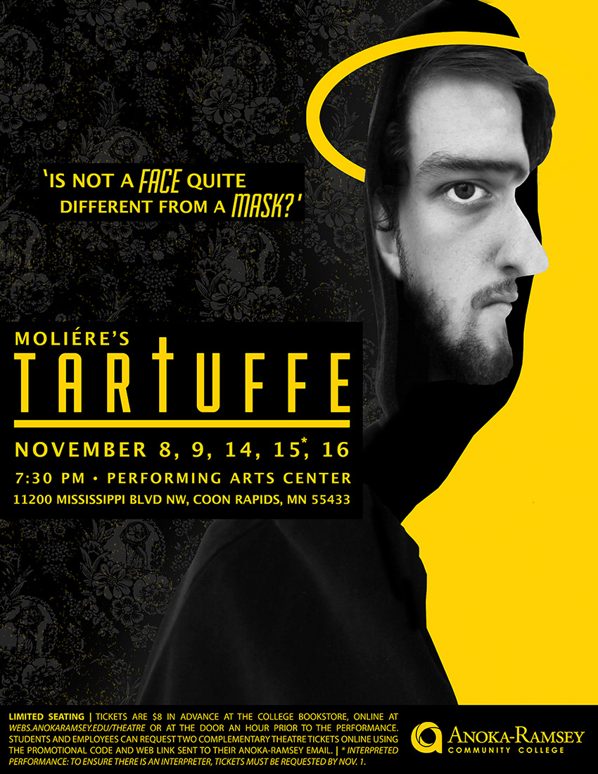Tartuffe - CM Dugan | Graphic Design