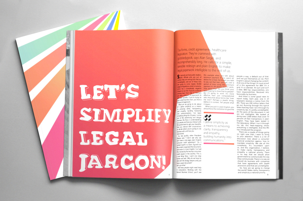 Ted Talks magazine - Daniel Elias - UK Based Graphic Designer and Video ...