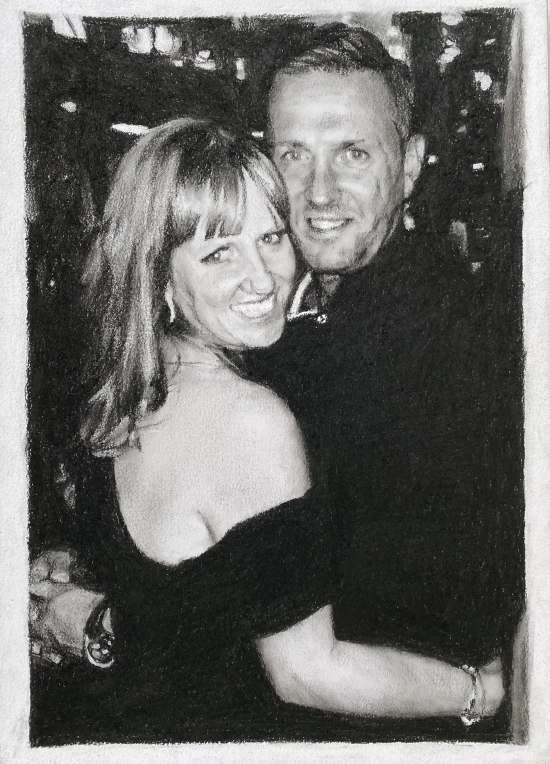 Pencil and charcoal portraiture - Alan Bragg Art