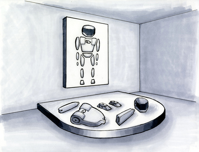 Disassembling Robot - Audrey Bosquet Portfolio