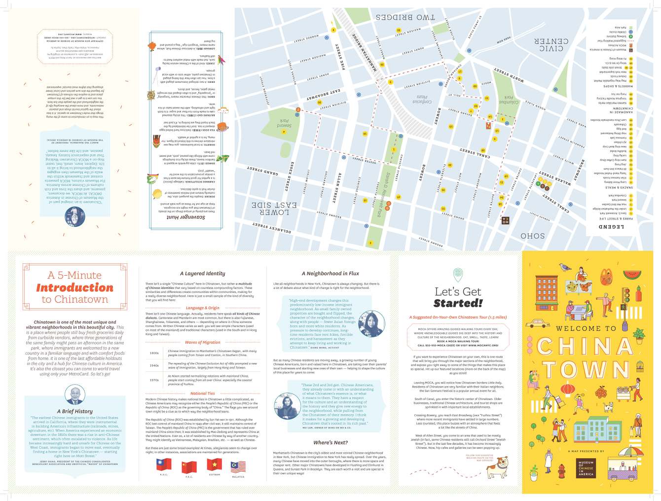 MOCA Chinatown Map - Aaron Reiss: Journalist and Mapmaker