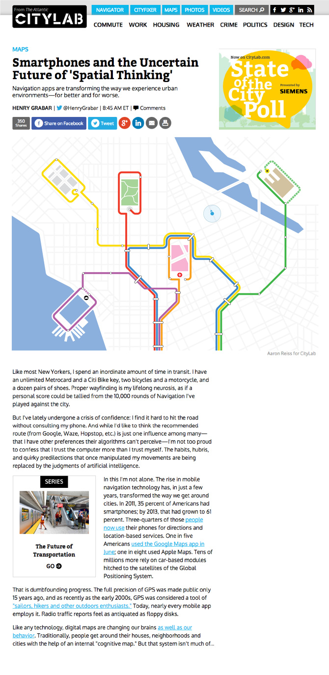 The Future of 'Spatial Thinking' - Aaron Reiss: Journalist and Mapmaker