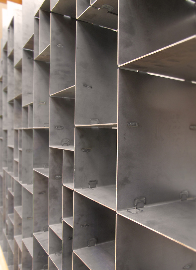 Steel bookcase - svetlanalkozhenov.com