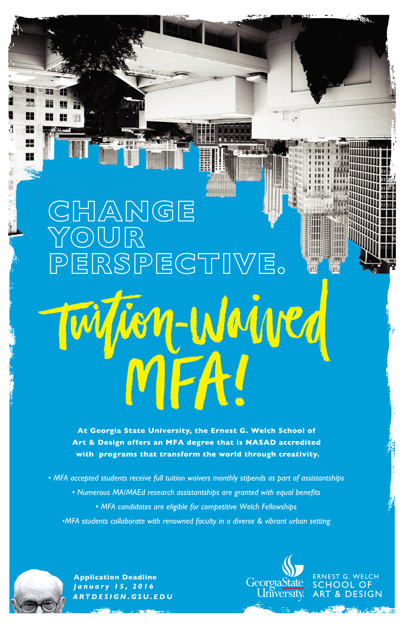 MFA Poster Design - Yellow Bird Visuals