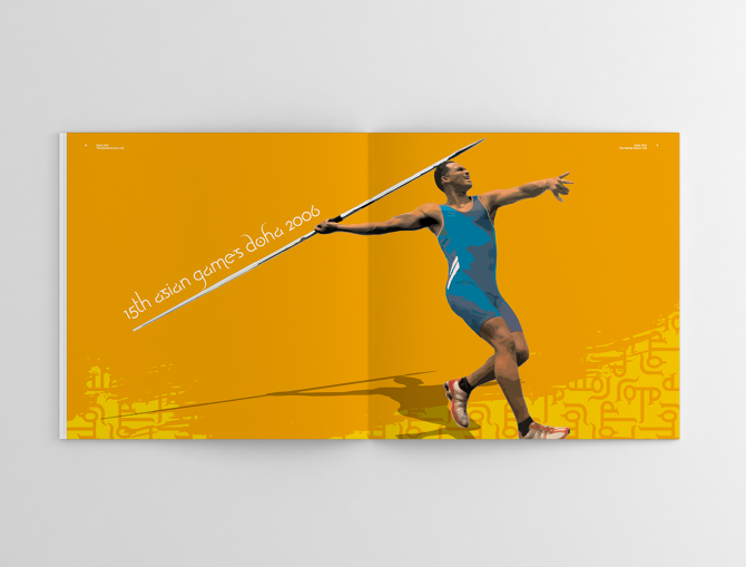 Book of the Asian Games 2006 - lara younes
