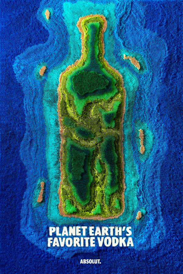 Absolut Earth Day Straw Installation - Brian Gartside's Portfolio