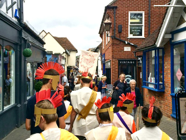 Roman Circus Procession - rachelmcgivern.co.uk