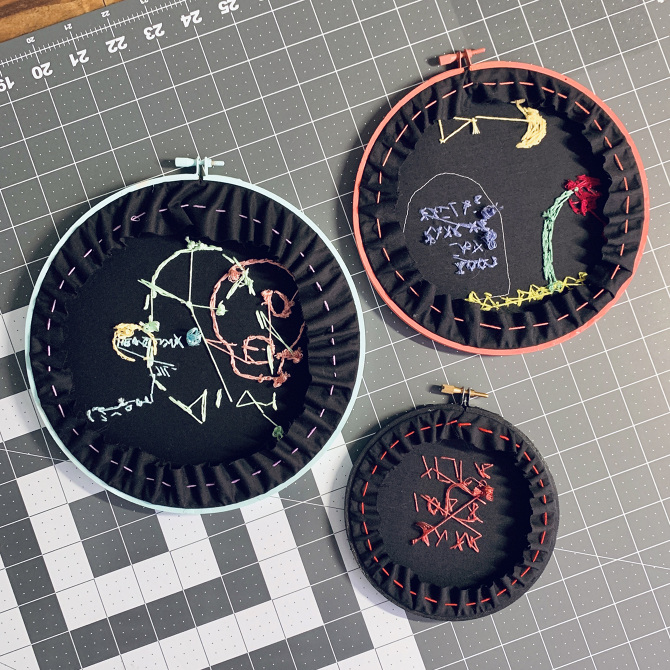 colorful lines! - 任姗 •☽ susan ren