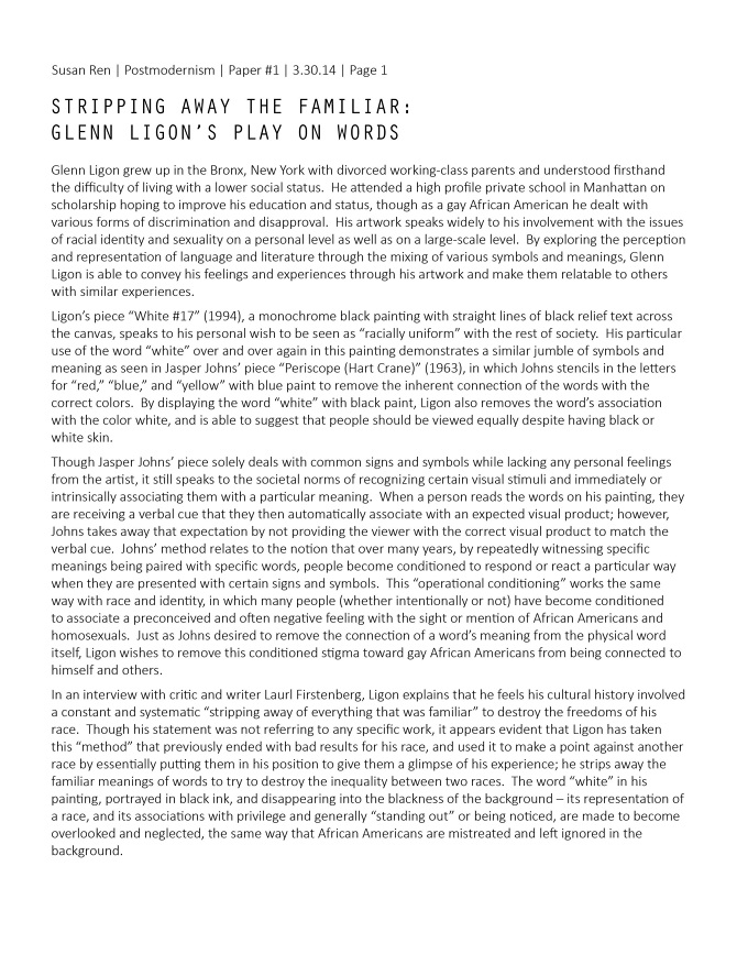 art critique - 任姗 •☽ susan ren