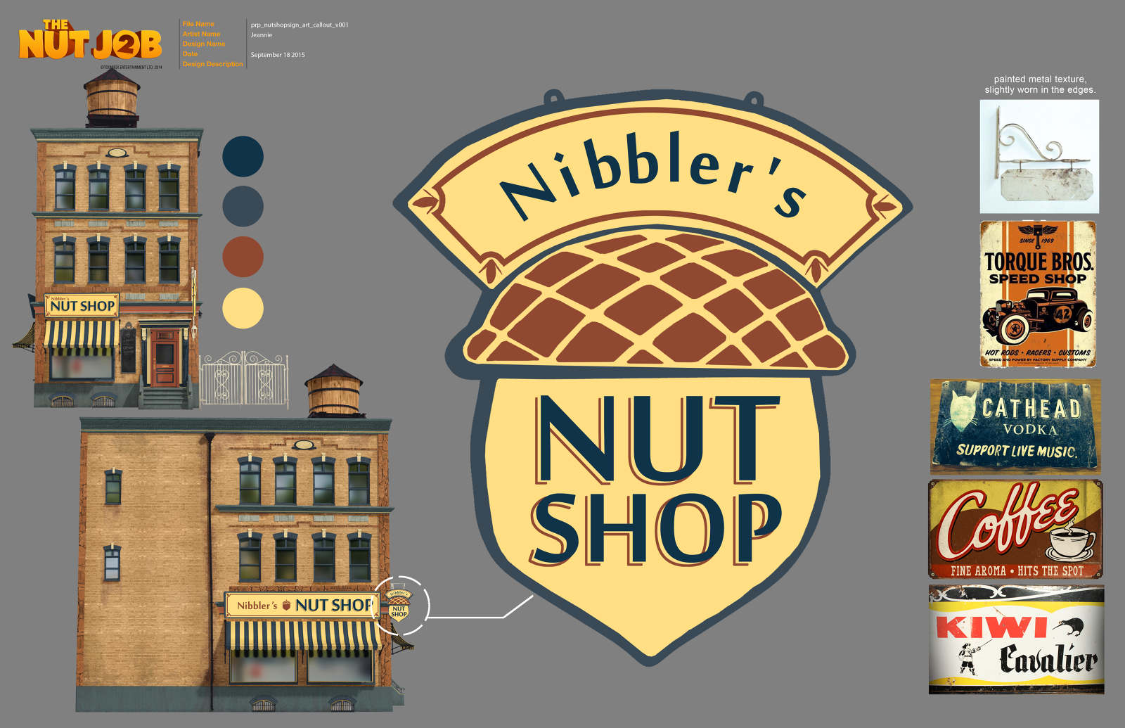 The Nut Job 2 - Jeannie Lee Illustration & Design