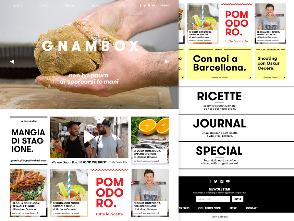Gnam Box - Gianpiero Spinelli visual designer