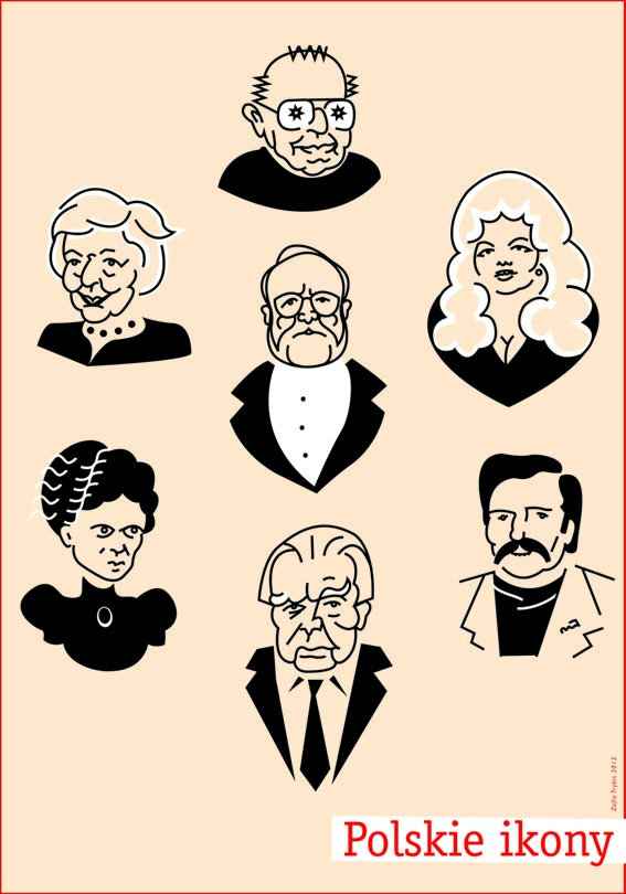 Ikony polskie / Polish Icons - Zosia Trybis-Borkowska POSTERS etc.