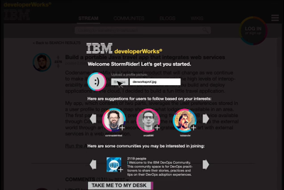 IBM DevWorks Revamp - Maria Boehling Graphic Design