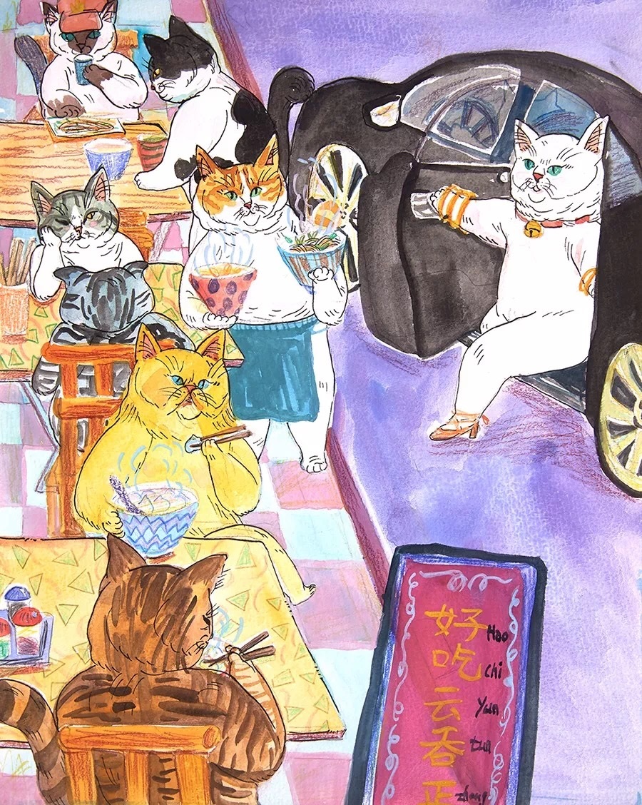 The planet of cats 喵星人的朋友圈 - wang huihui