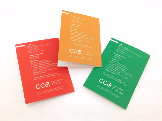 CCA Recruiting Materials - Jennifer Schnell
