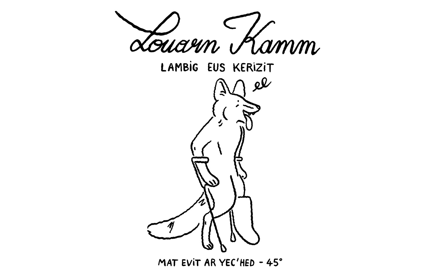 Alcool Labels - Gwendal Le Bec - Illustration