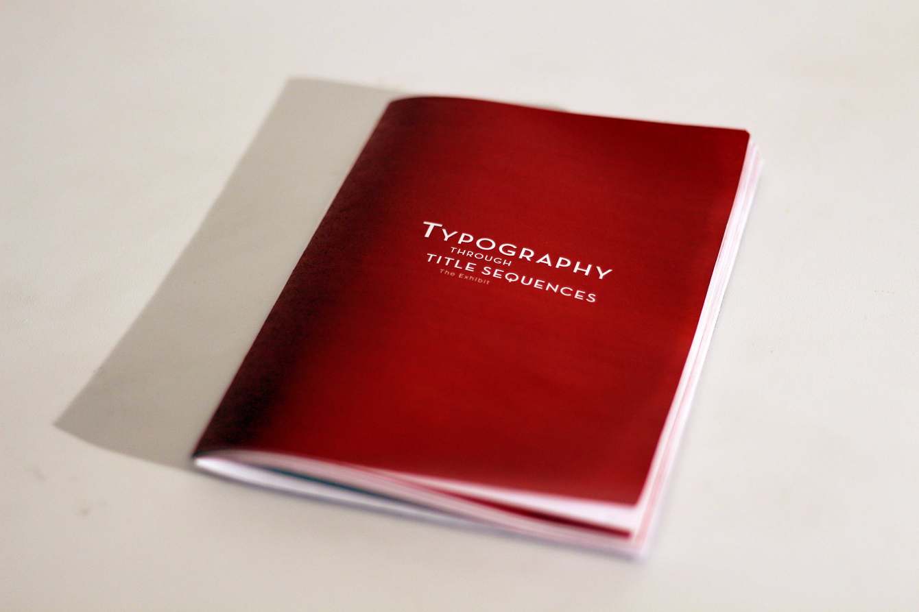 Typography through Title Sequences (2014) - Edward Rendon