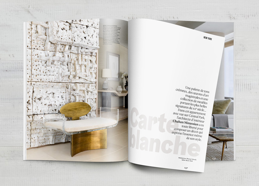 ad magazine - laurie vidal