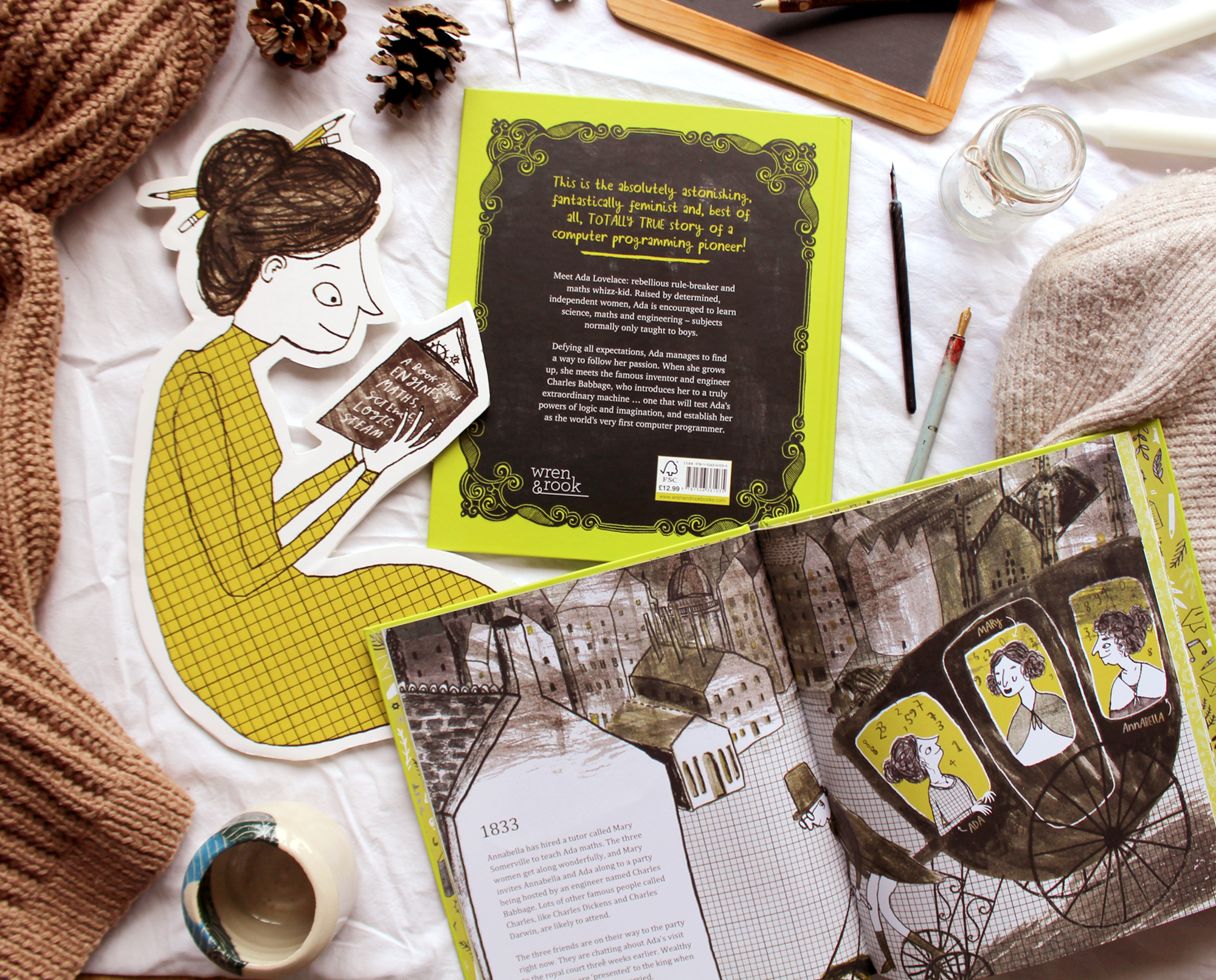 Fantastically Feminist: Ada Lovelace - anna doherty illustration