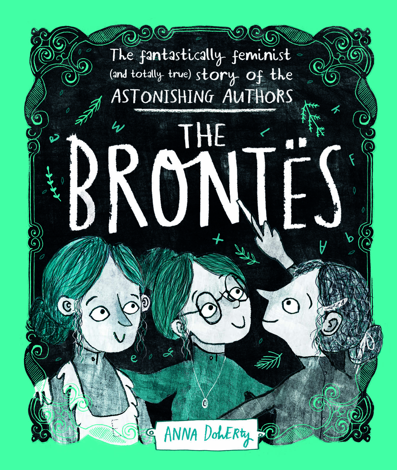 Fantastically Feminist: The Brontës - anna doherty illustration