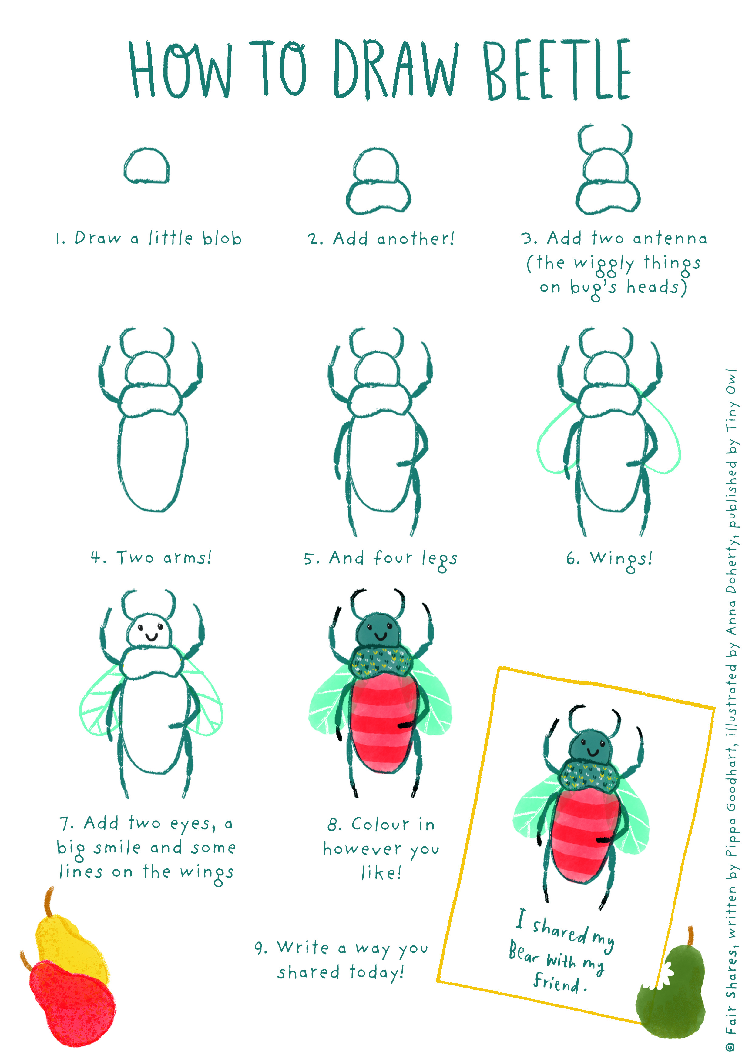 Fair Shares - anna doherty illustration