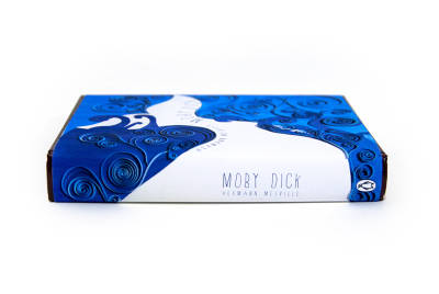 Moby Dick Book Cover - Sam Tarpey